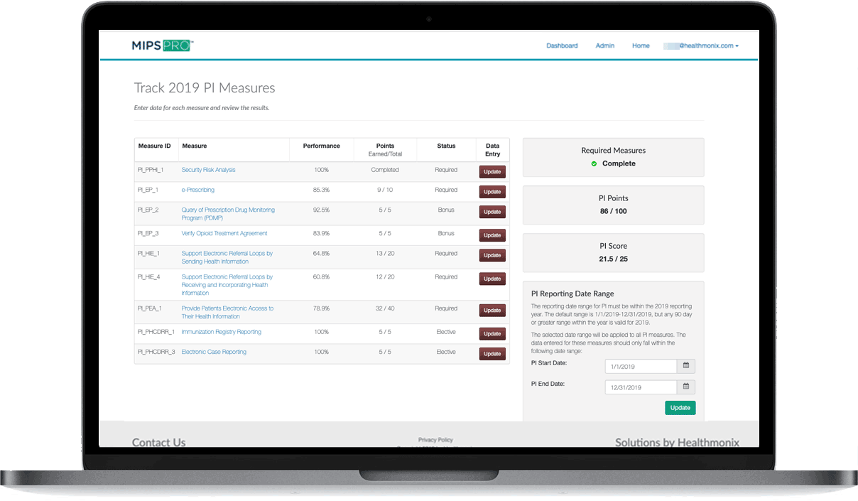 MIPSPRO | User-Centric MIPS Reporting Registry and QCDR